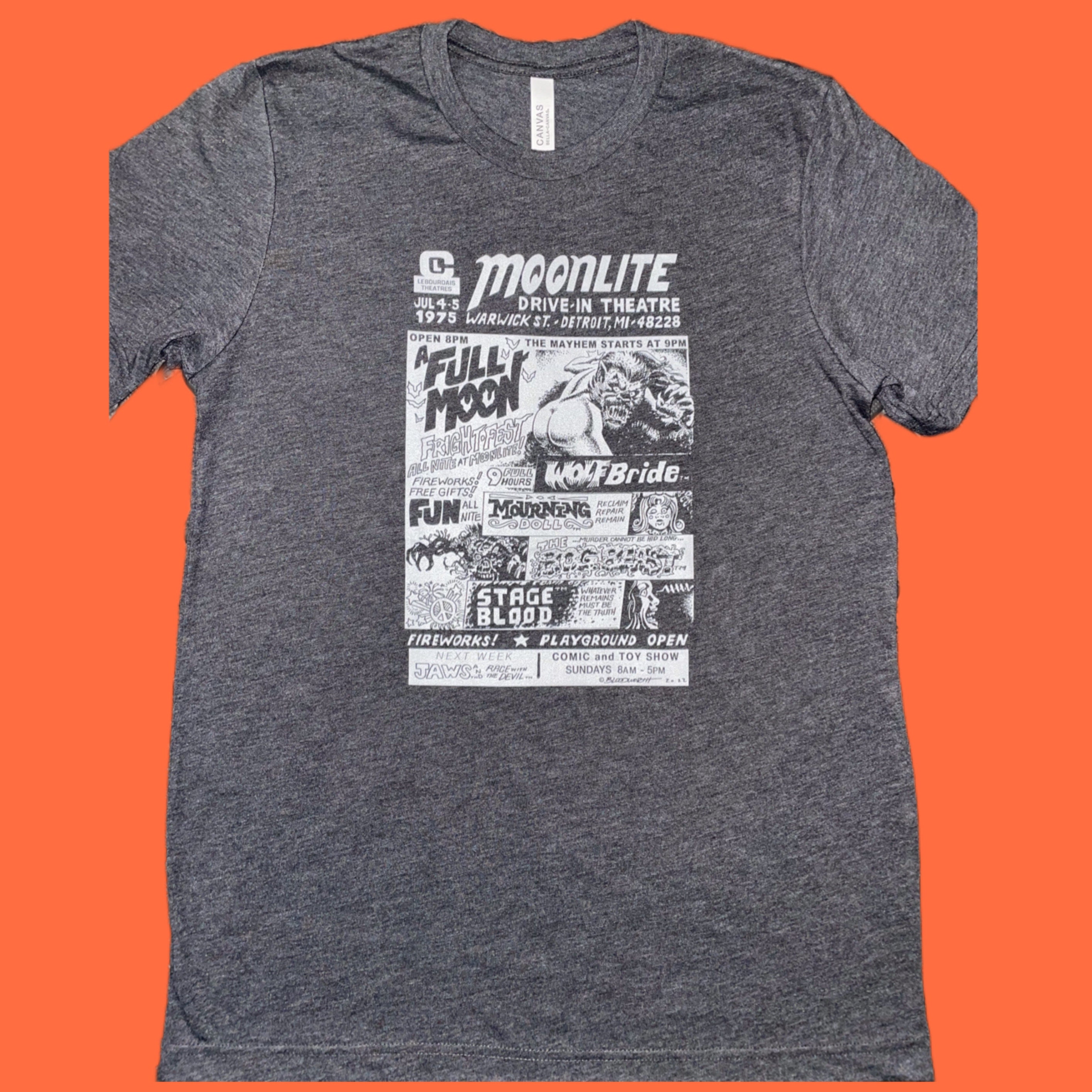 Moonlite Drive in Theater T-shirt - Etsy