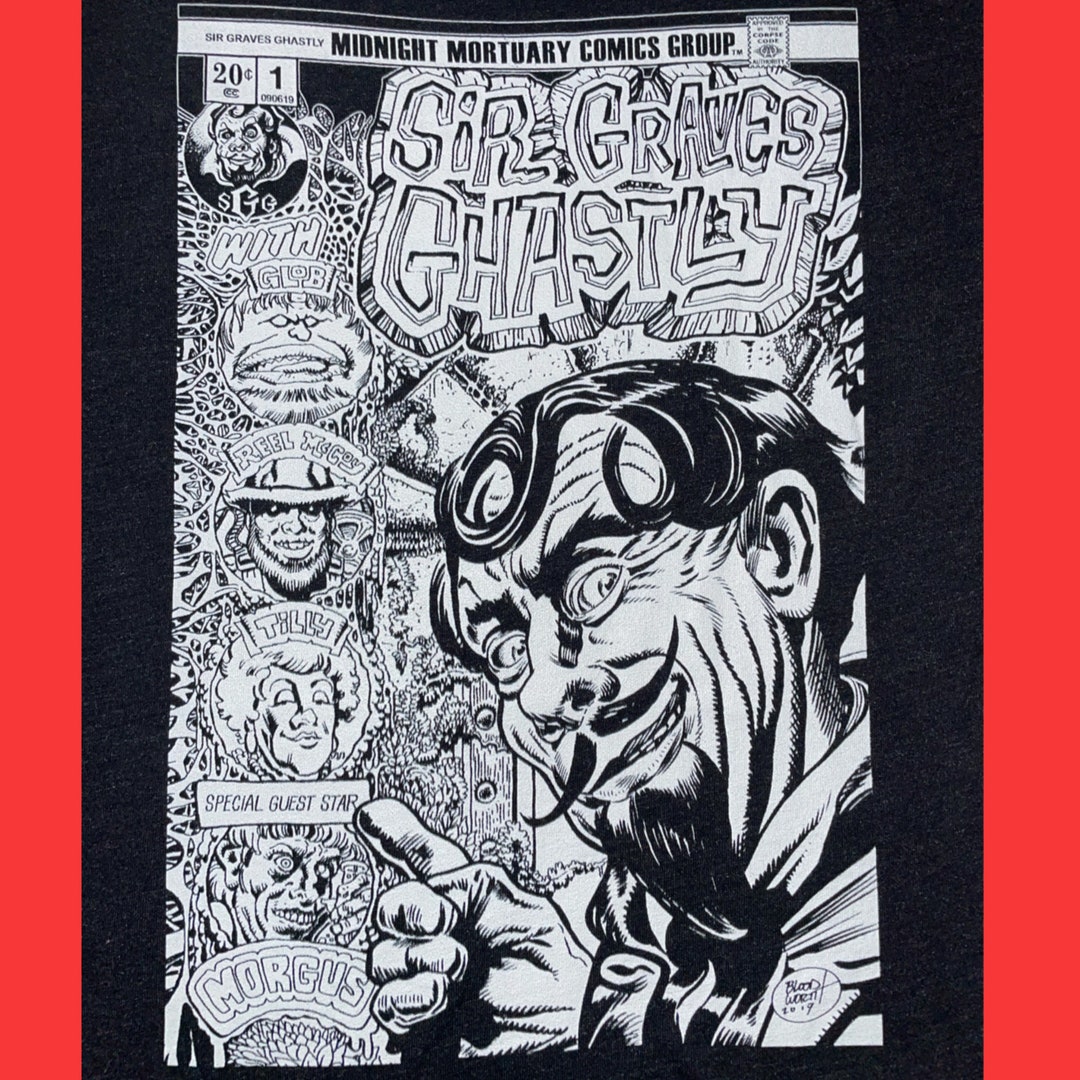 Sir Graves Ghastly T-shirt - Etsy