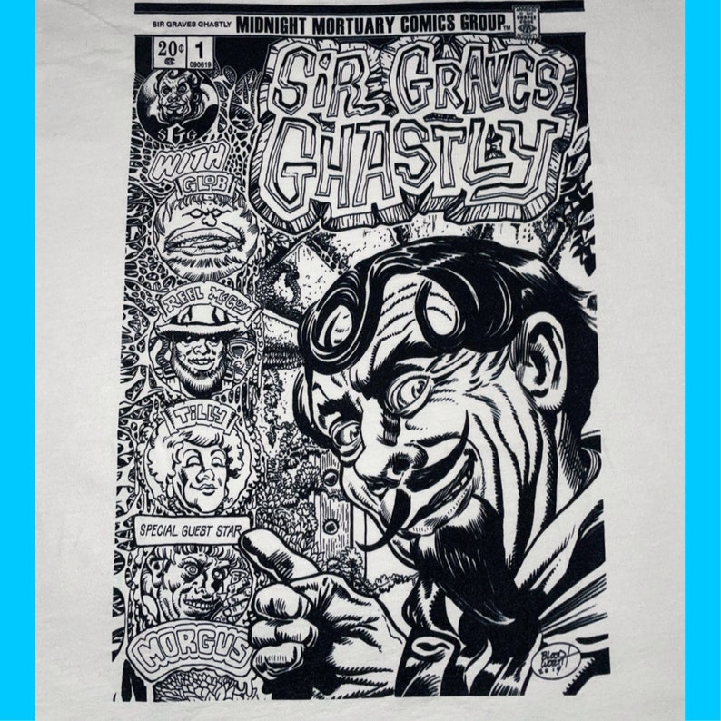 Sir Graves Ghastly T-shirt - Etsy