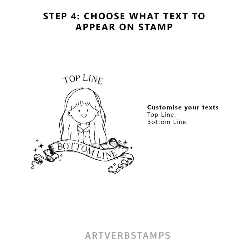 Personalized Female Teacher Rubber Stamp, Custom Teacher Stamp ...