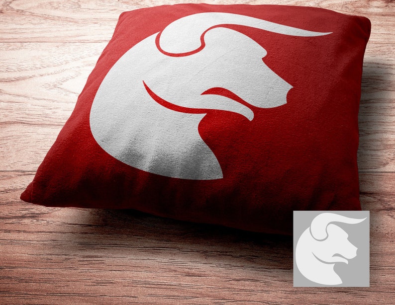 1 Bull Head Svg Dxf Stencil Clipart Sticker Vector for Kids - Etsy