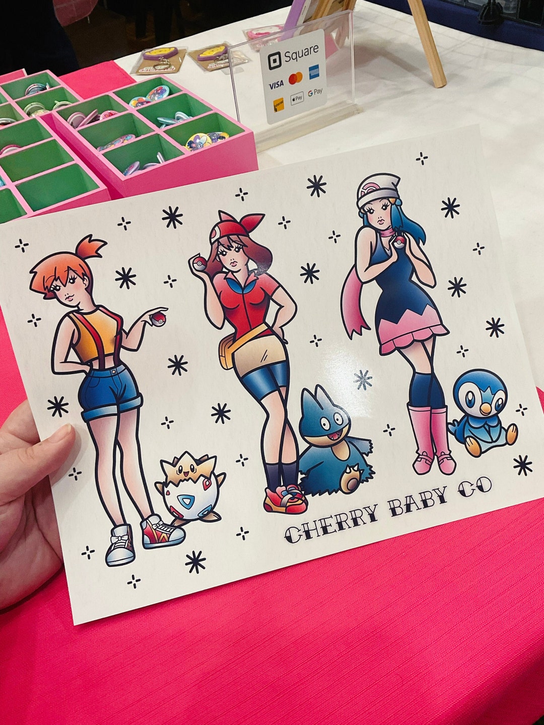 Gamer Girl Pinups Print Tattoo Flash Fine Art Print - Etsy