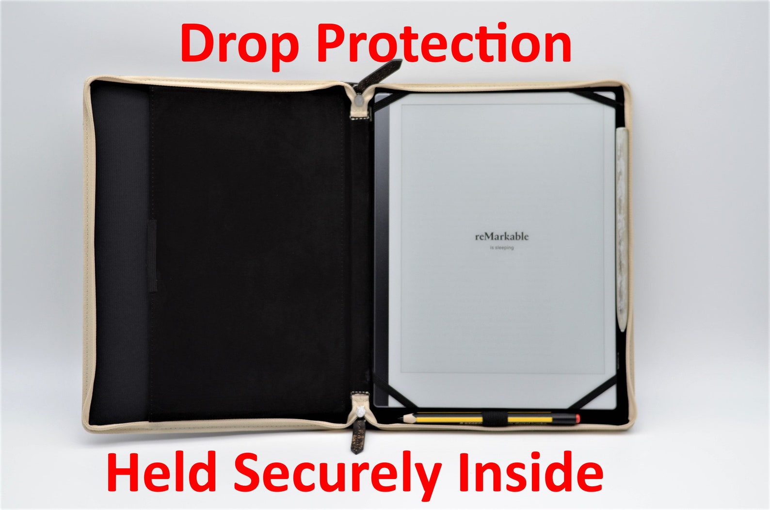 RM2 Remarkable 2 Brown Hard Book Leather Folio Case Remarkable - Etsy