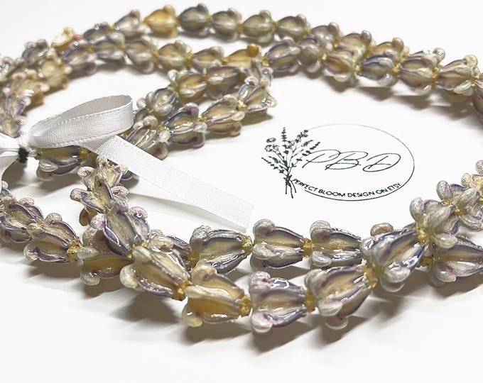 Real Hawaiian Crown Flower Lei, Puakalaunu, Preserved Flowers, Dried ...