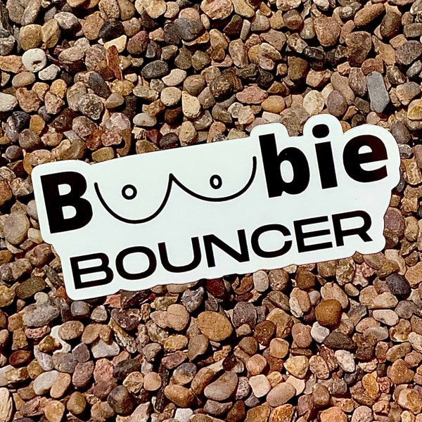 Boobie Bouncer Svg - Etsy