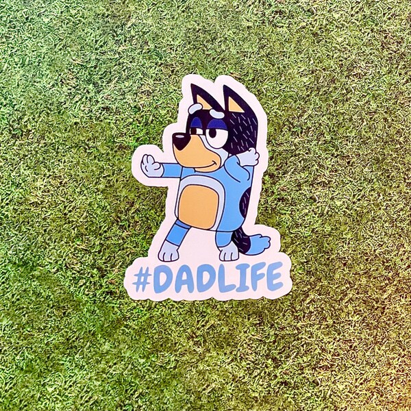 Bluey Waterproof Stickers - Etsy