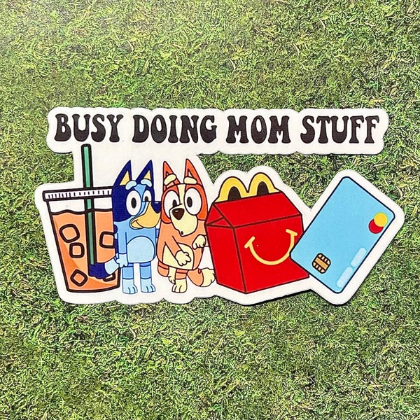 Bluey Busy Mom - Etsy