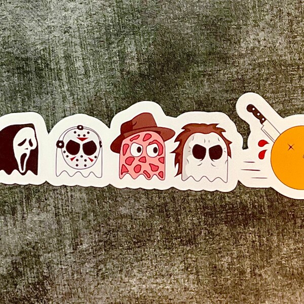 Pac Man Vinyl Decal - Etsy