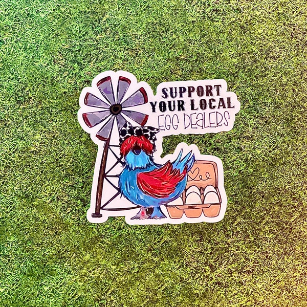 Support Your Local Egg Dealer - Etsy