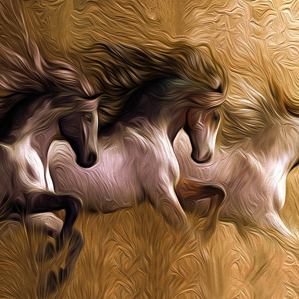 Running Horse Design - Etsy