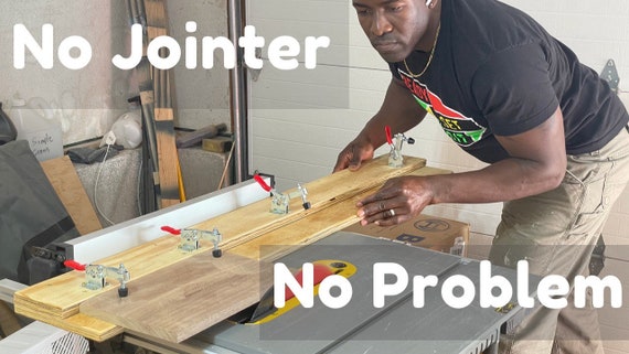 Buy Easy Jointer Jig Straight Edge on Any Board plans Online in India Etsy