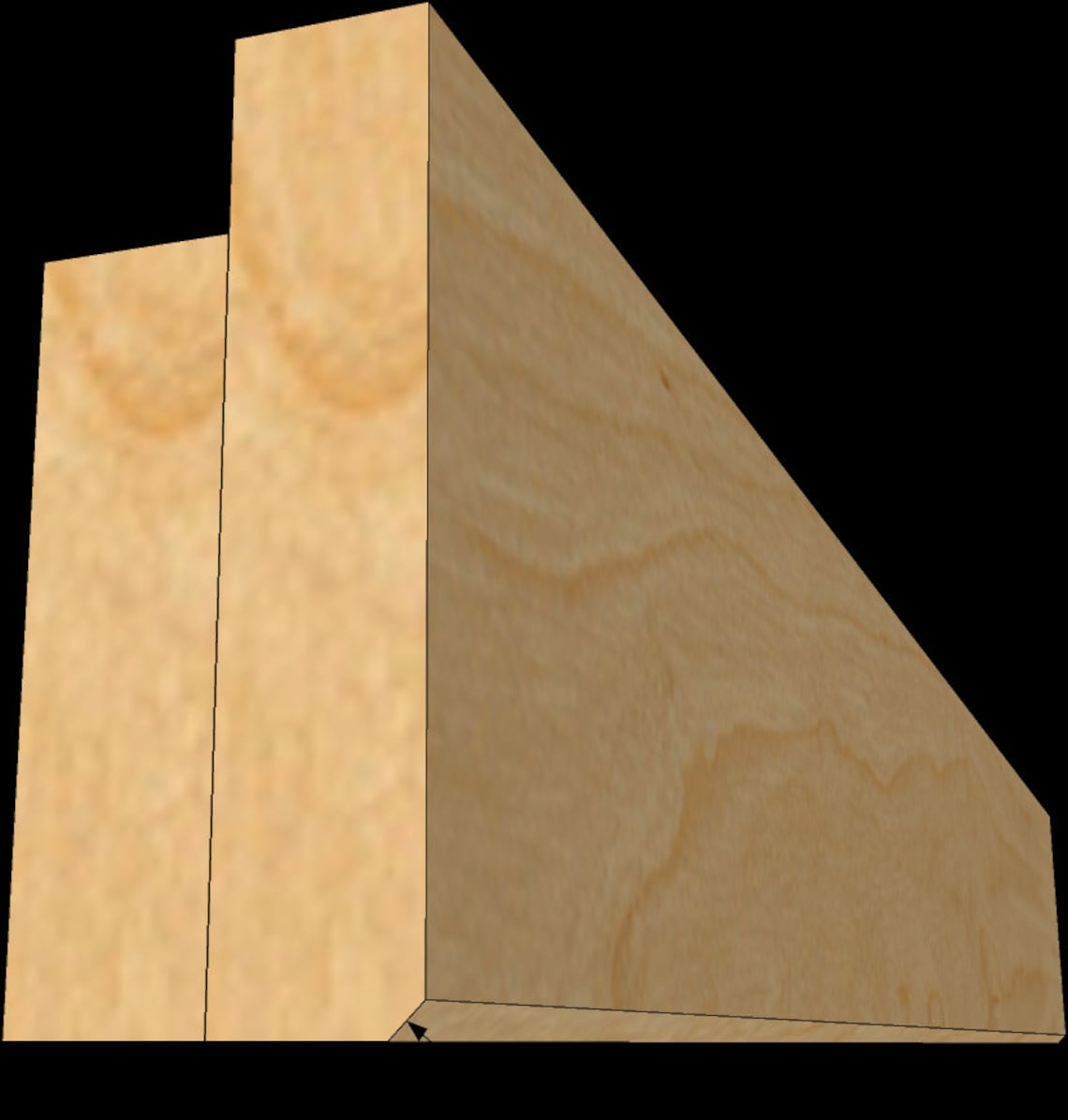 Cross Cut Sled Plans / Table Saw Sled Plans / Job Site Saw / Cabinet ...