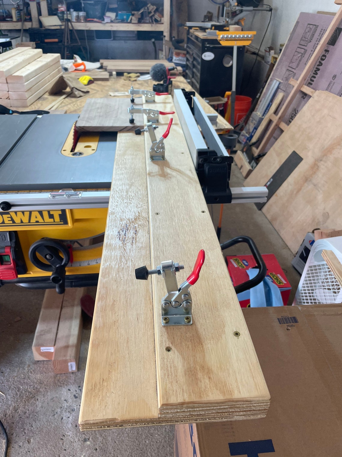 Easy Jointer Jig - Straight Edge on Any Board (plans) - Etsy