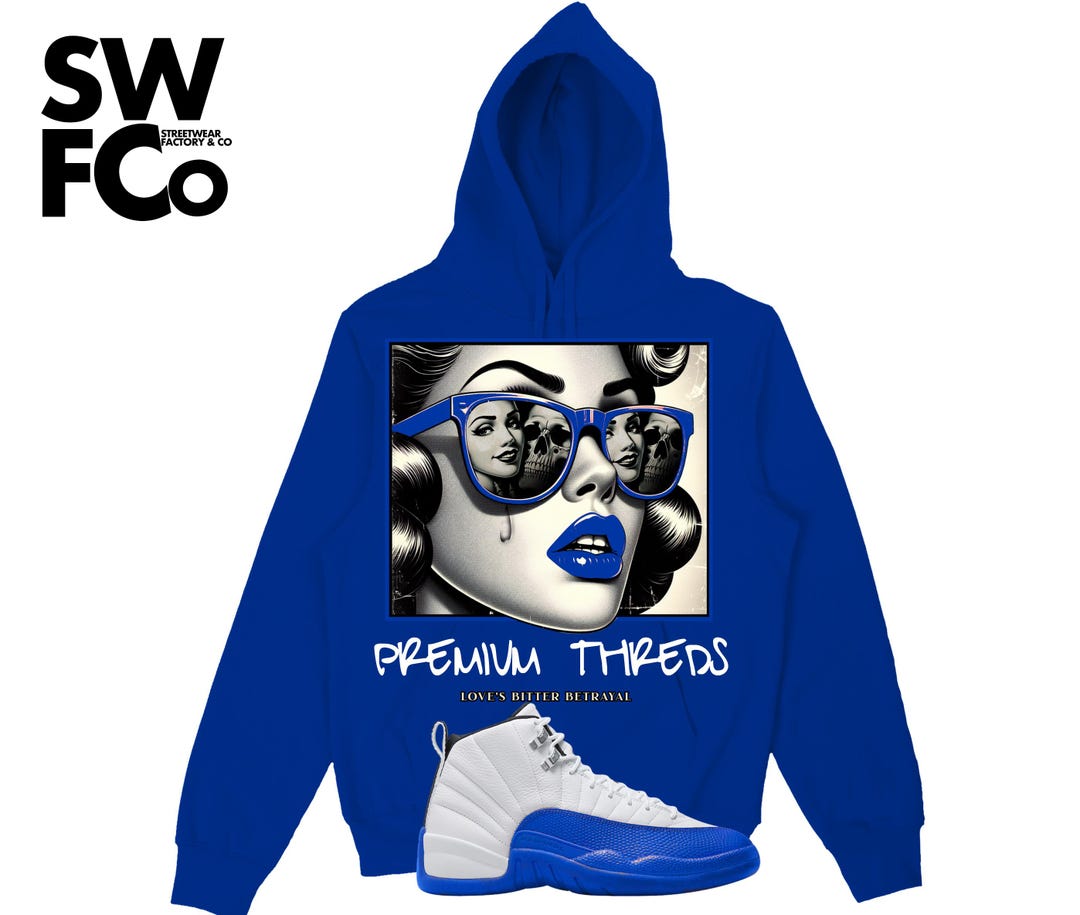 I See Dead Ppl Hoodie / Jordan 12 Blueberry (streetwear, Urban, Fashion ...