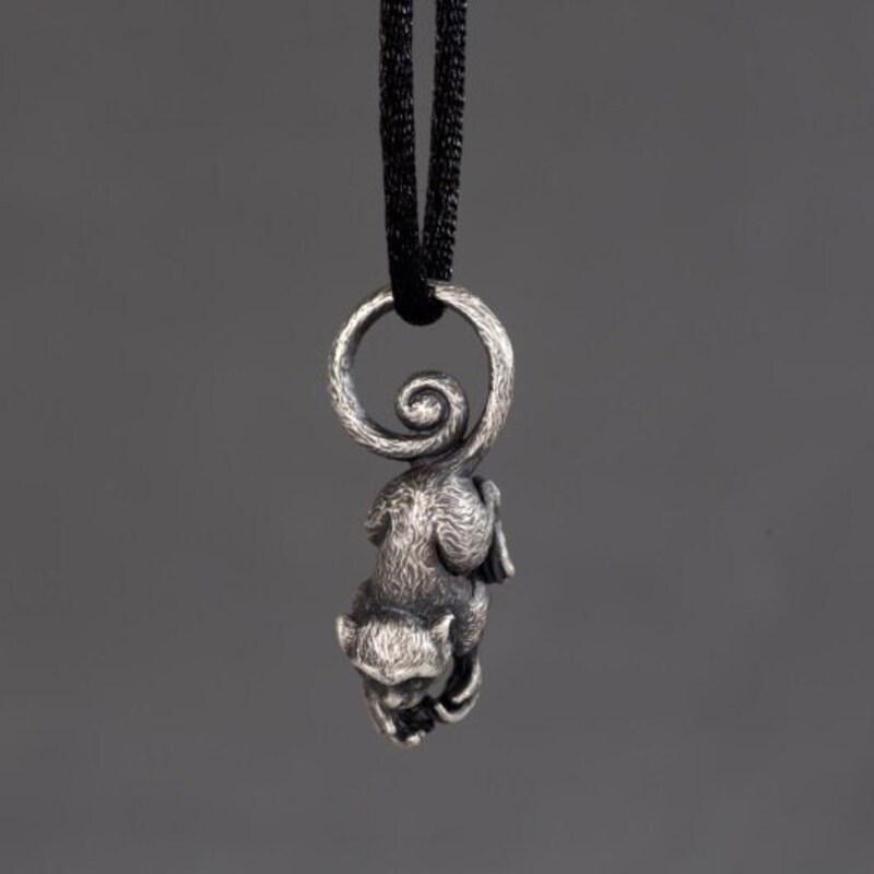 Monkey Necklace - Etsy UK