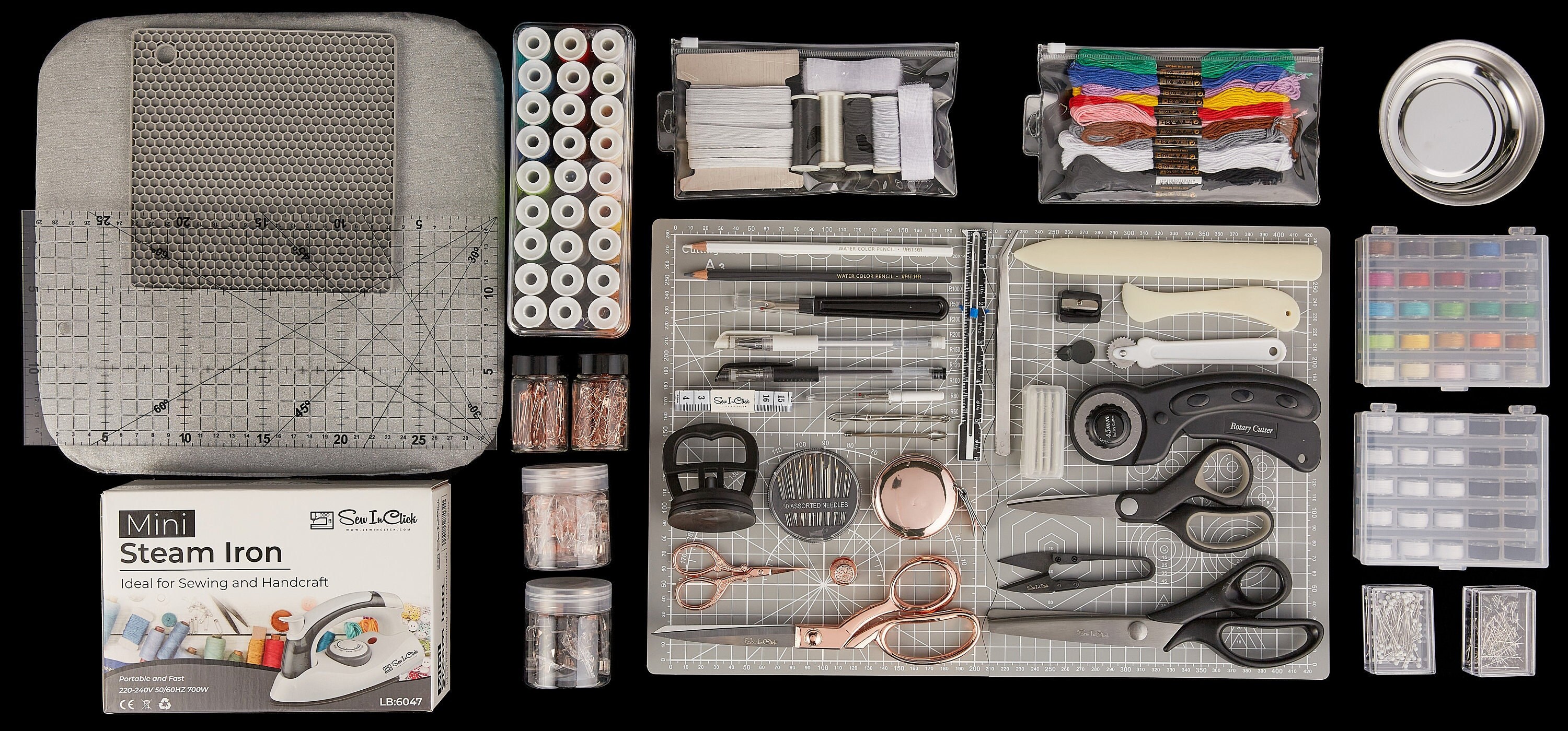 Complete Sewing Kit: 512-piece Professional Sewing Tools Gift Box - Etsy