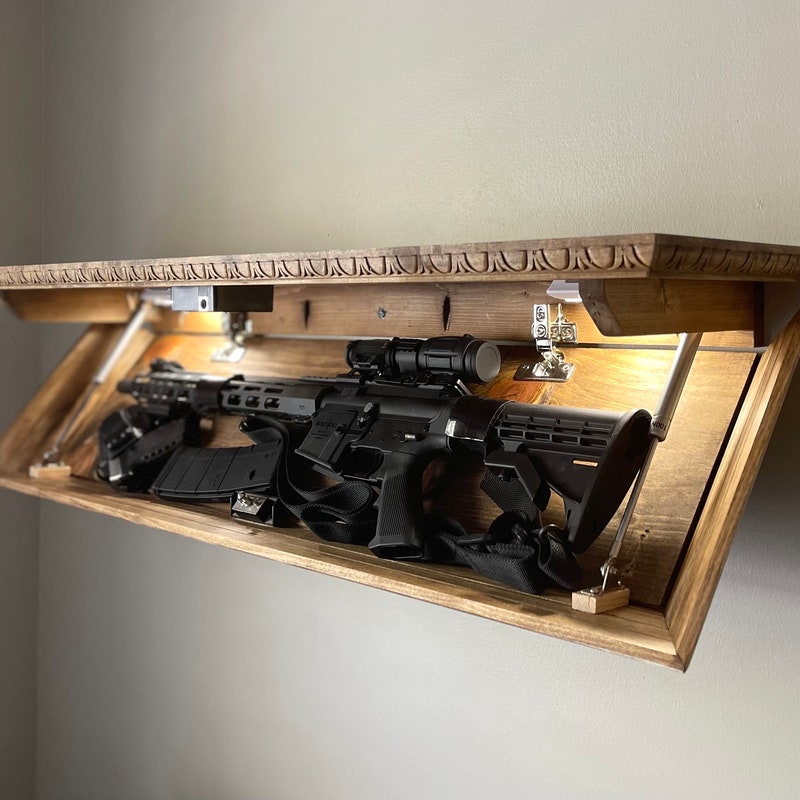 Hidden Compartment Shelf - Etsy
