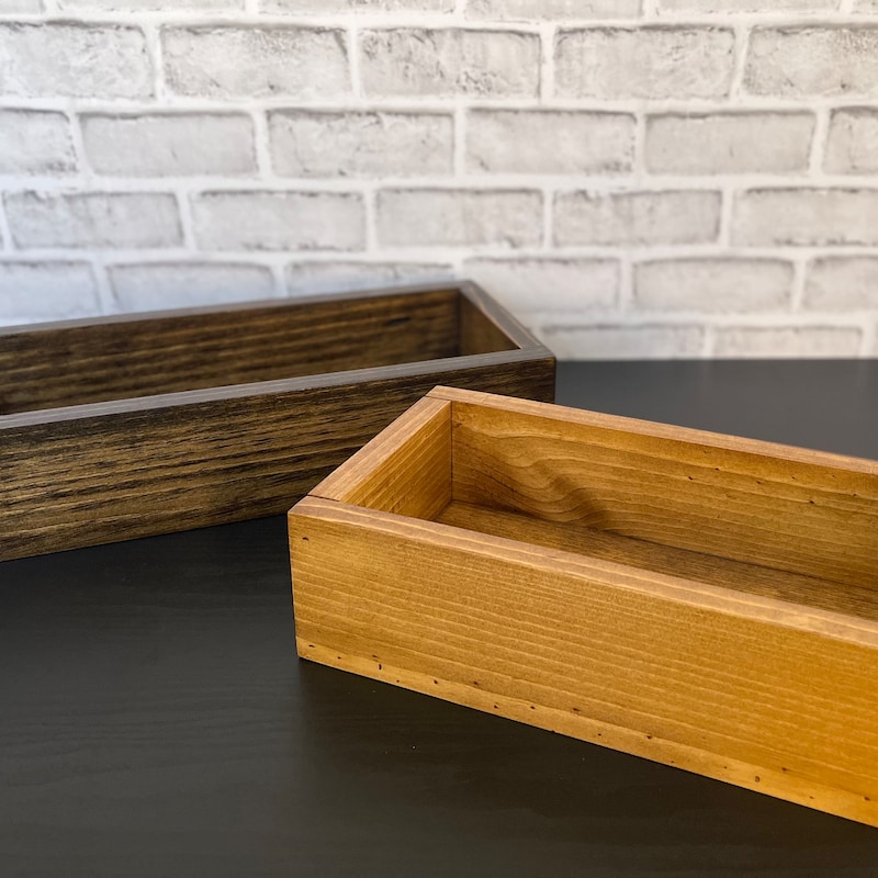 Rustic Wooden Box - Etsy