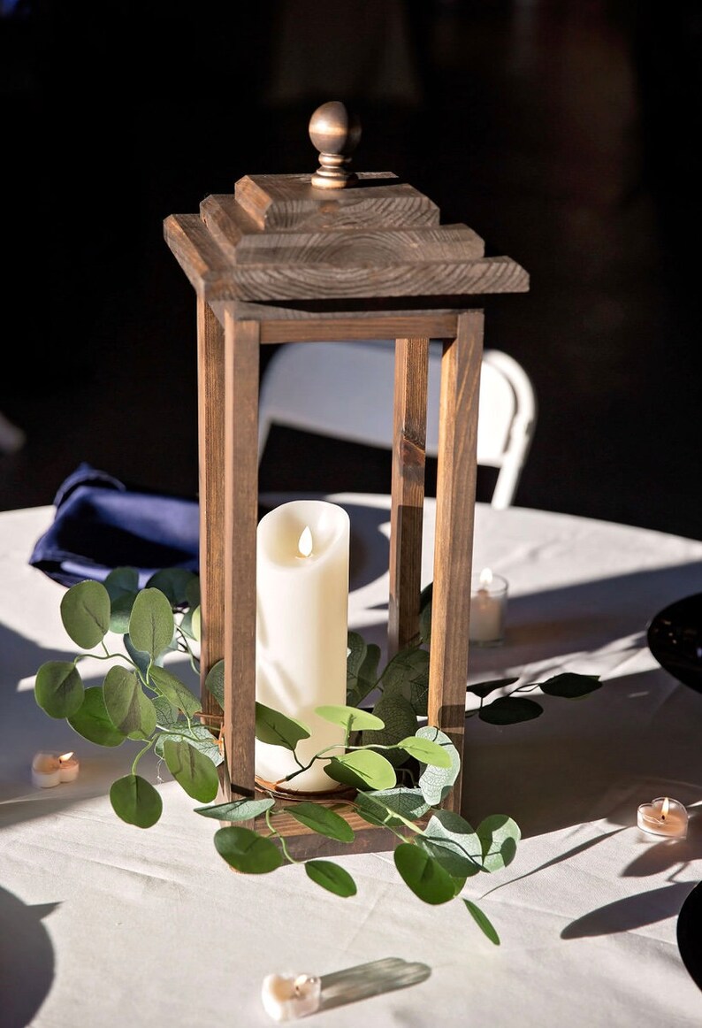 Wooden Lantern Rustic Wedding Decor Centerpieces for Wedding - Etsy