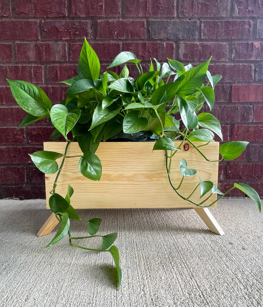 Plant Box Stand, Modern Plant Stand - Etsy