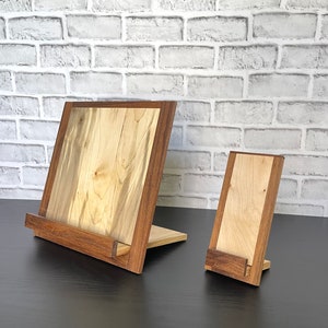 Cookbook Stand, Kitchen Decor, Farmhouse Decor, iPad Stand, Tablet ...