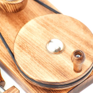 BLUE DUTCH Wooden Winder for Knitting and Wooden Crocheting Winding and ...