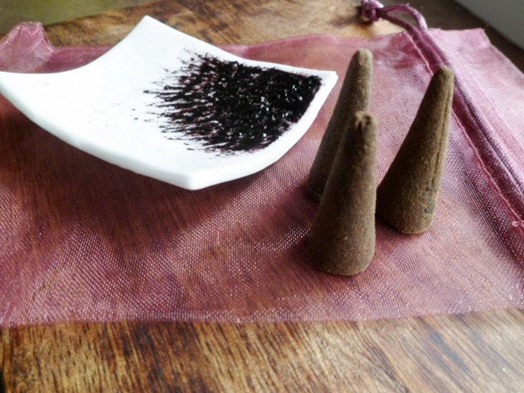 Handmade Fused Glass Incense Cone Burner: Lilac Flecks - Etsy