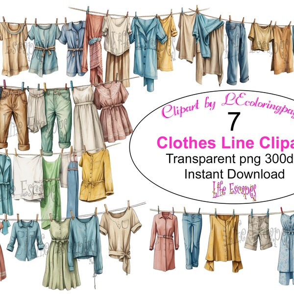 Clothesline - Etsy