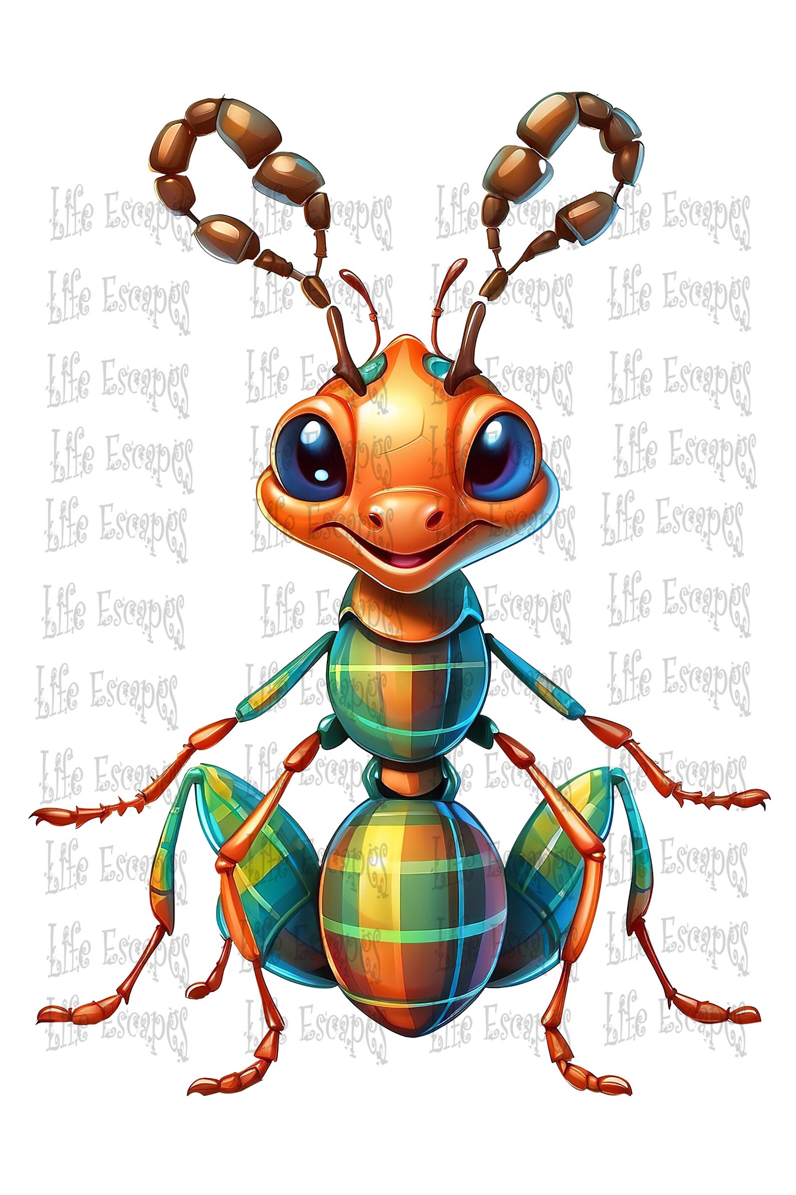 Printable Clipart Ants Bundle - Set #3, PNG, Commercial Use, Digital ...