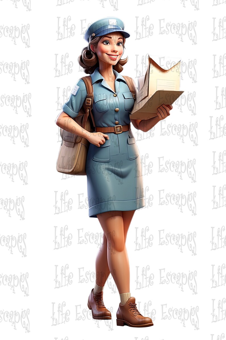 Postal Worker Clipart, Teacher Resources, Education Clip Art, Mail ...