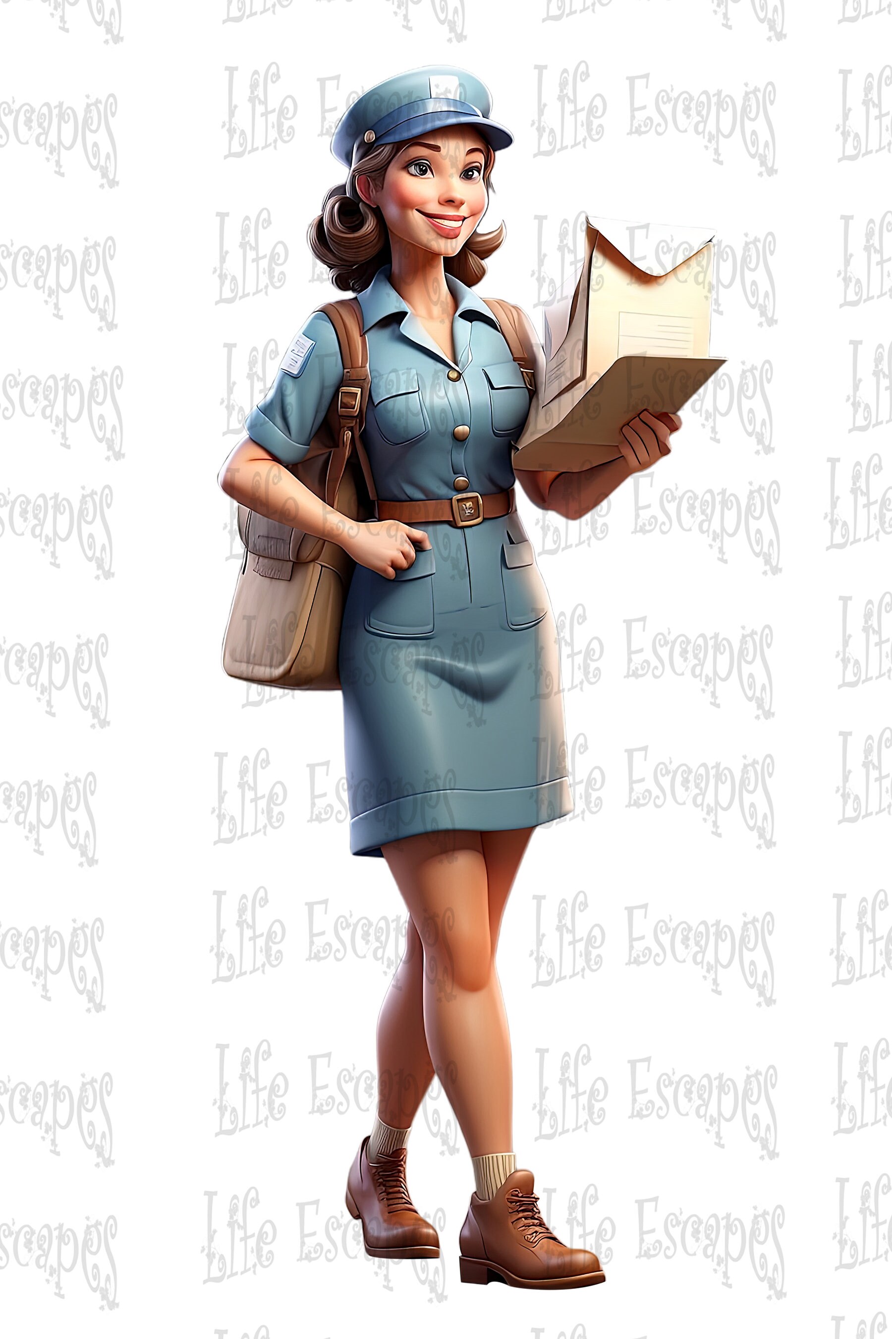 Postal Worker Clipart, Teacher Resources, Education Clip Art, Mail ...