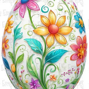 Printable Cute Easter Egg Clipart Bundle - Set #3, PNG, Commercial Use ...