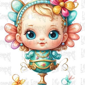 Printable Baby Rattle Clipart Bundle - Set #1, PNG, Commercial Use ...