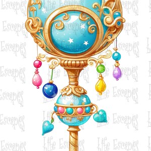 Printable Baby Rattle Clipart Bundle - Set #1, PNG, Commercial Use ...