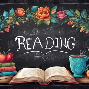 Teacher Resources Clipart, Subject Chalkboards, Classroom Decor ...