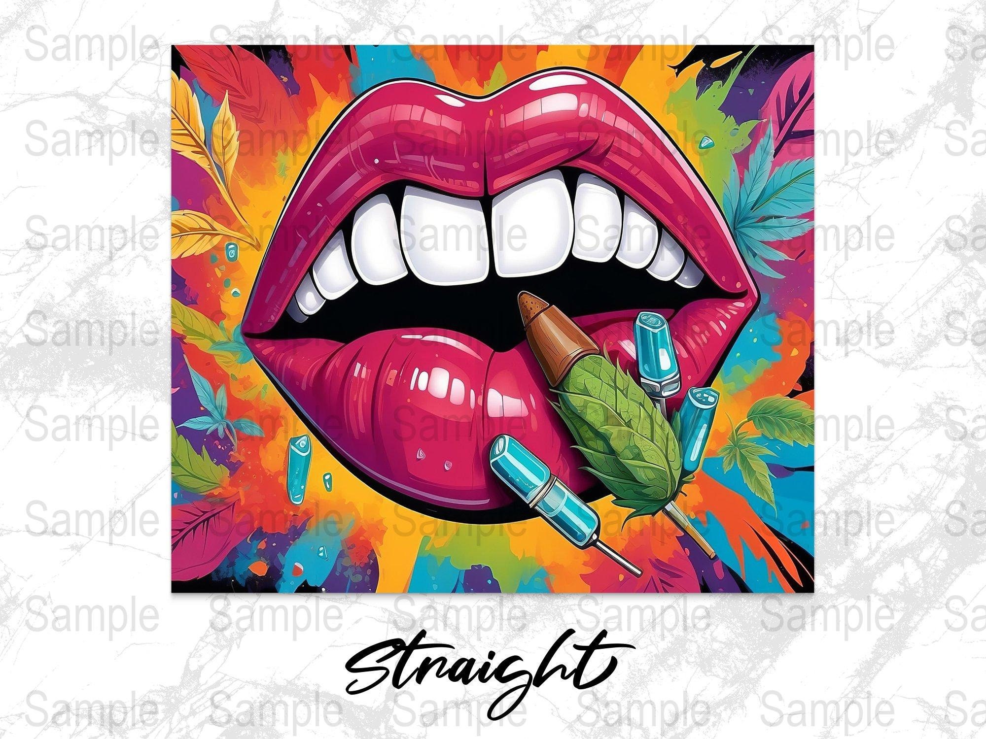 Funny Weed, Cannabis, Marijuana 20 Oz Skinny Tumbler Sublimation Design ...