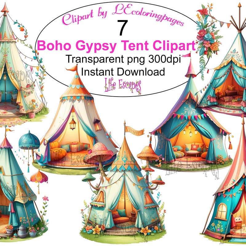 Gypsy Tent - Etsy