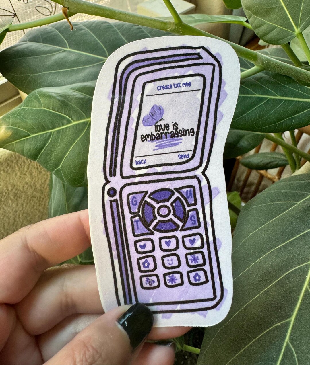 Love is Embarrassing, Olivia Rodrigo, Guts, Purple, Cell Phone ...