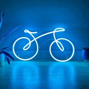 Bike Bicycle Neon Sign Led Sign Neon Light Led Light Home Decor Bedroom ...