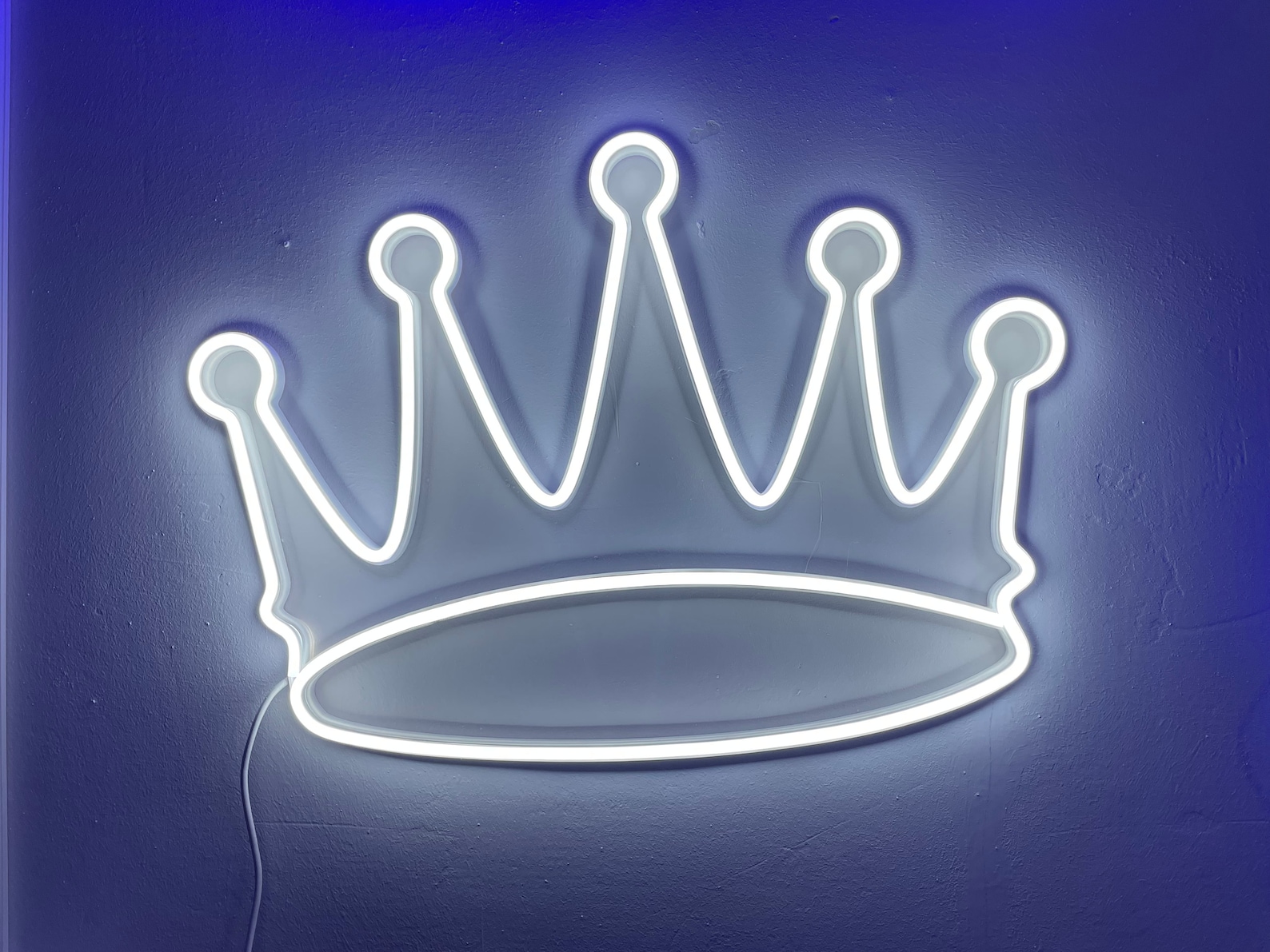 Crown Neon Sign Gift Neon Sign Led Neon Light Sign Led Logo - Etsy