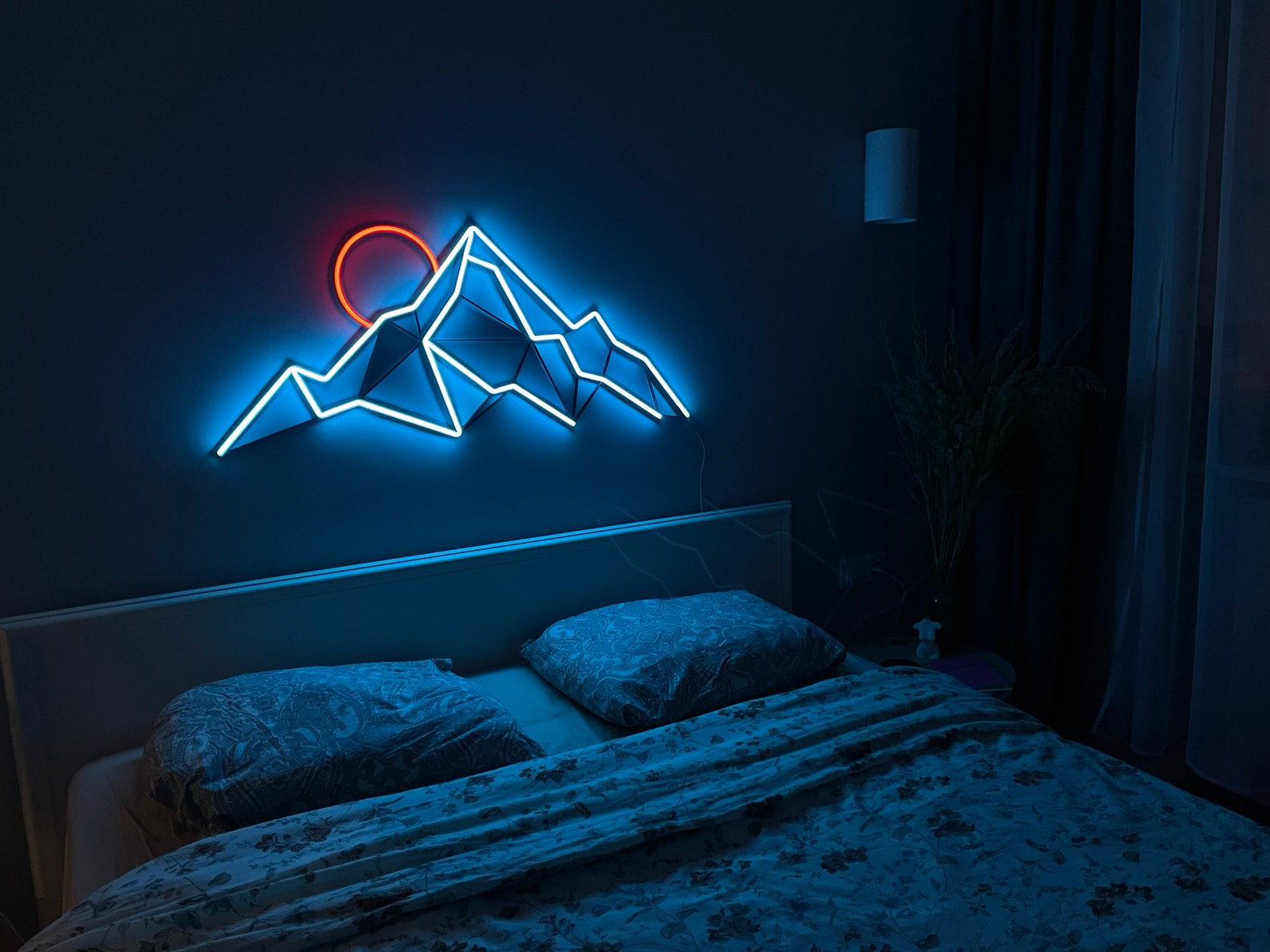 Mountain Neon Wall Art Landscape Neon Sign Neon Art Mountain - Etsy Canada