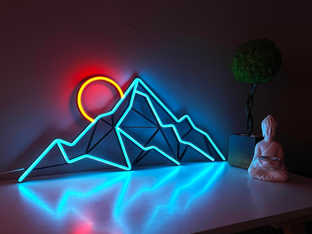 Neon Sign Neon Wall Art Neon Sign Bedroom Neon Art Art Light Sign Led ...