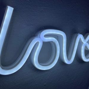 Love Neon Sign Love Neon Sign Led Couple Art Light Sign Led Logo Love ...