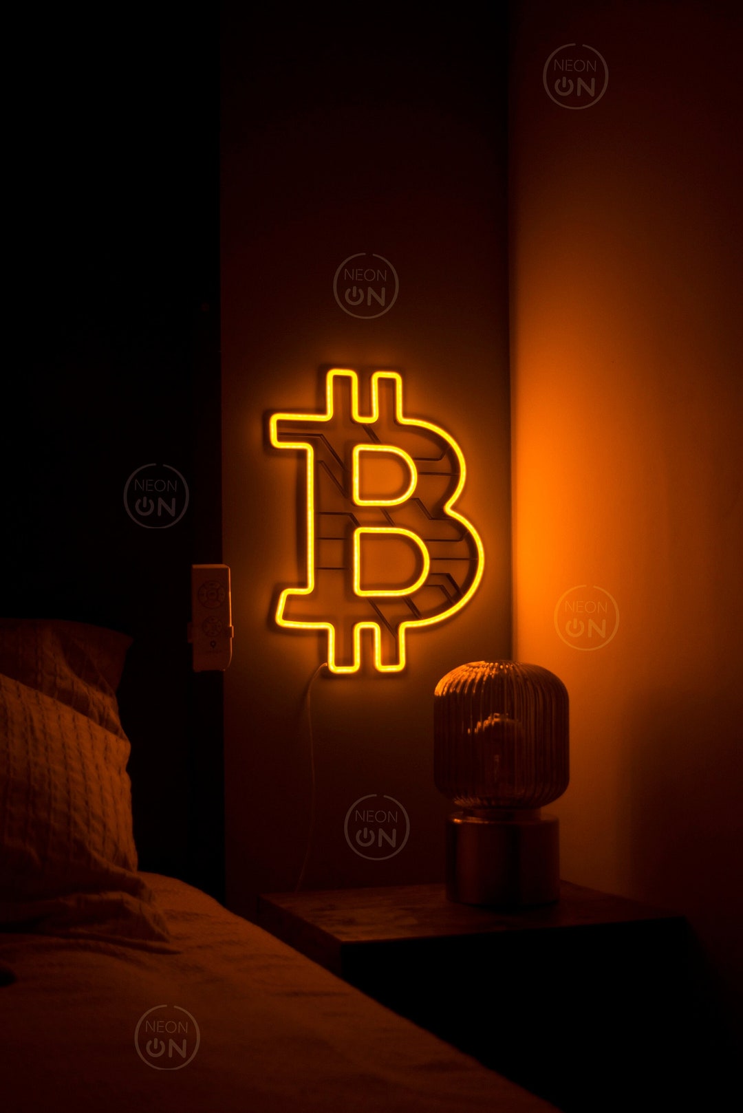 Bitcoin Trading Neon Sign, Trading Wall Decor, Trader Gift, Crypto Wall ...