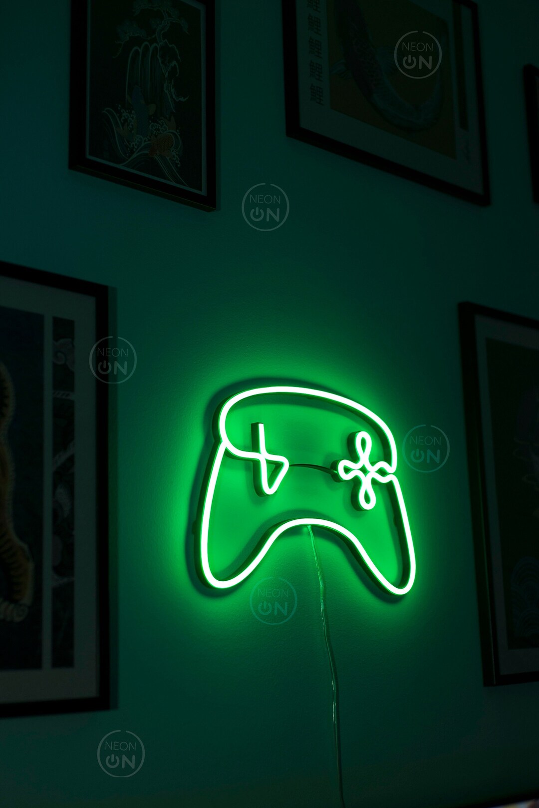 Gamer Room Neon Sign, Gamepad Neon Sign, LED Light Sign Gamer, Game Pad ...