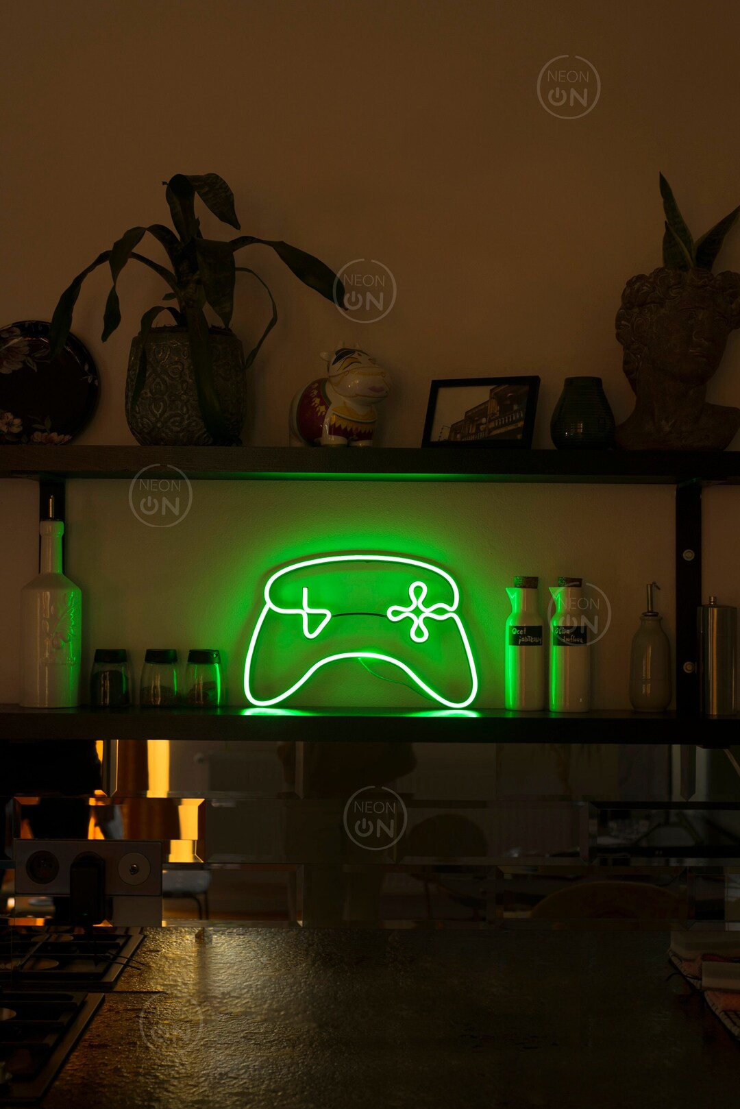 Gamepad Neon Sign, Gamer Room Neon Sign , LED Light Sign Gamer, Game ...