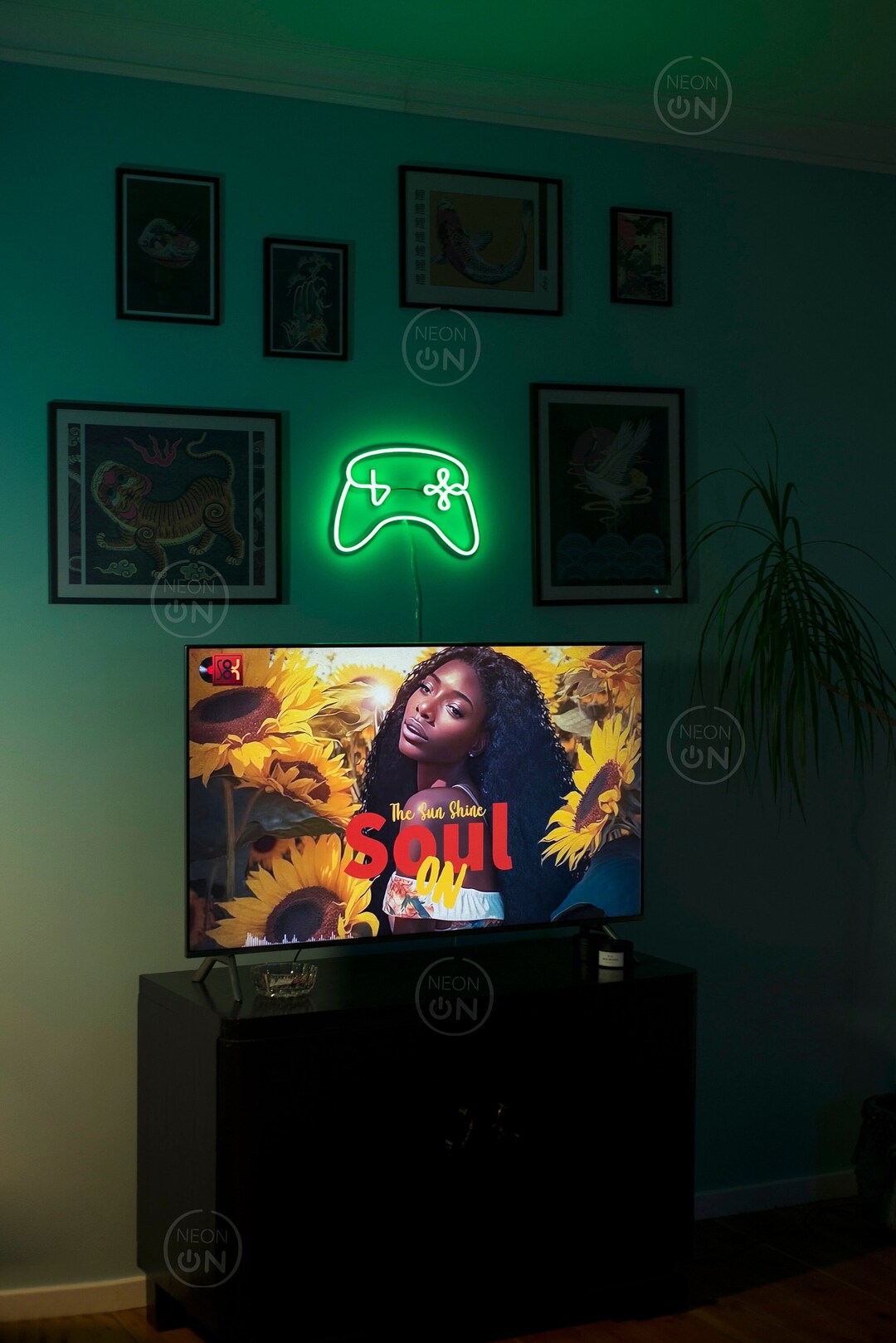 Gamer Room Neon Sign, Gamepad Neon Sign, LED Light Sign Gamer, Game Pad ...