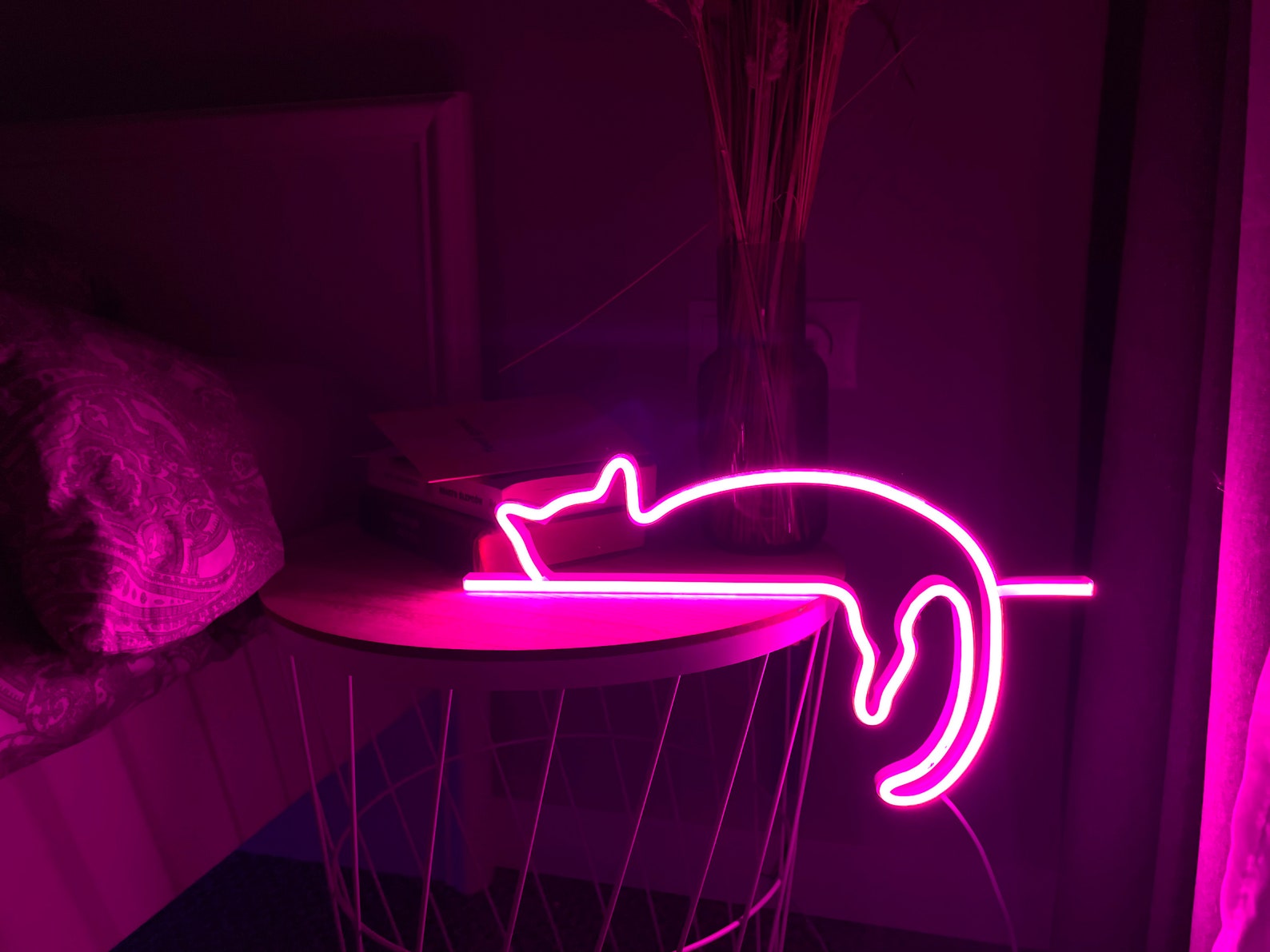 Cat Neon Sign Art Decor Neon Light Wall Art Signs Cute Cat Decor, Gift ...