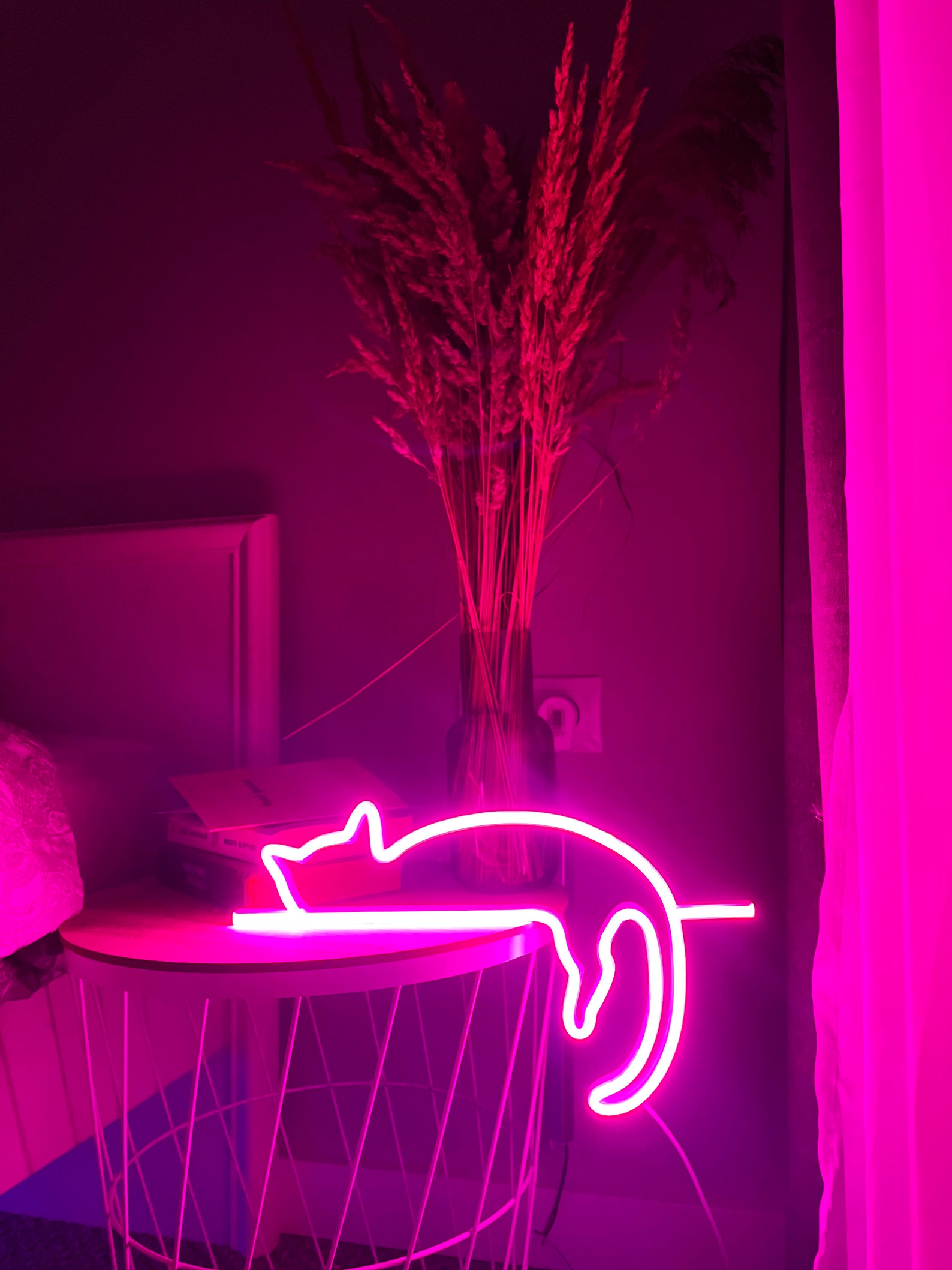 Cat Neon Sign Art Decor Neon Light Wall Art Signs Cute Cat Decor, Gift ...