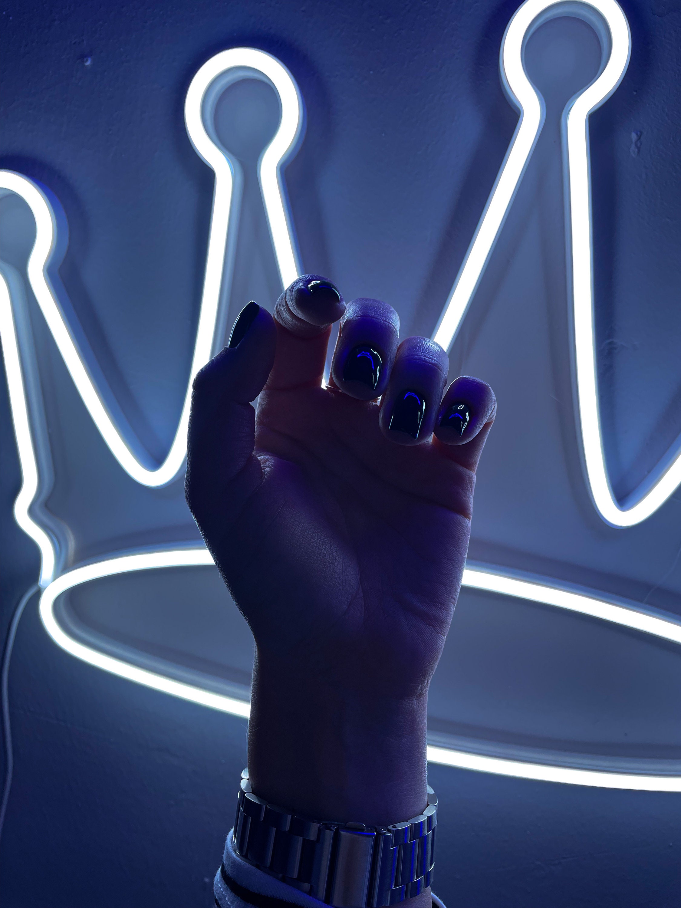 Crown Neon Sign Gift Neon Sign Led Neon Light Sign Led Logo - Etsy